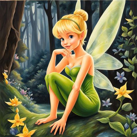 Tinkerbell Ai Generated Artwork Nightcafe Creator