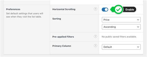 How To Use Horizontal Scrolling Admin Columns Help Center