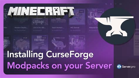 How To Install Curseforge Modpacks Minecraft Java Youtube