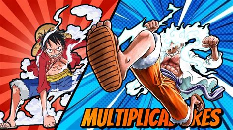 Todos Os Multiplicadores Dos Gears Do Luffy Em One Piece YouTube