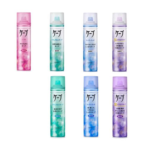 카오 카오 케프 헤어스프레이 소프트 내츄럴 하드 미향 무향료 180g 7종 택1 위시버킷