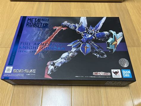 【未使用】魂ウェブ商店限定 Metal Robot魂 ＜side Ms＞ フルアーマー騎士ガンダム（リアルタイプver） 【未開封】メタル