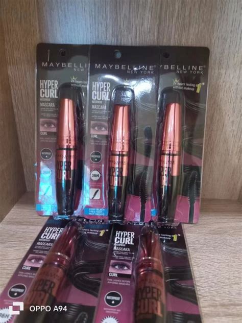 Maybelline Volume Express Hyper Curl Mascara เมย์เบลลีน นิวยอร์ก วอลุ่ม