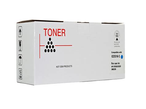 Compatible HP CC531A Cyan Toner Cartridge - GotInk