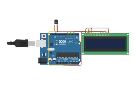 Circuit Design Temp Tinkercad