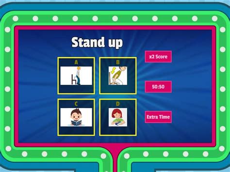 Classroom Commands Gameshow Quiz