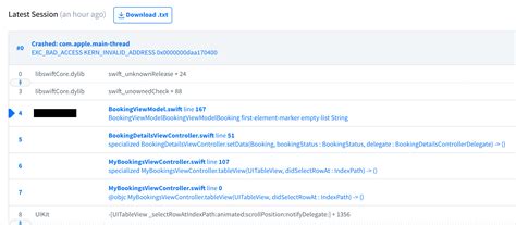 Ios First Element Marker Empty List String Crash Happens Only In