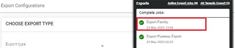 Facility Export Unicommerce Support Portal