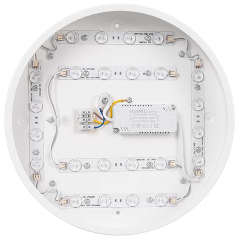Plafon LED z PILOTEM Lampa sufitowa ŚCIEMNIANA 30cm Oświetlenie