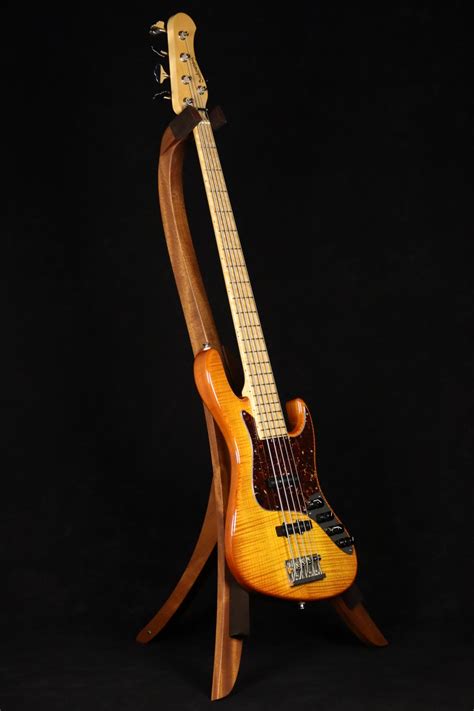 Sapele Bass Guitar Stand Sgstands