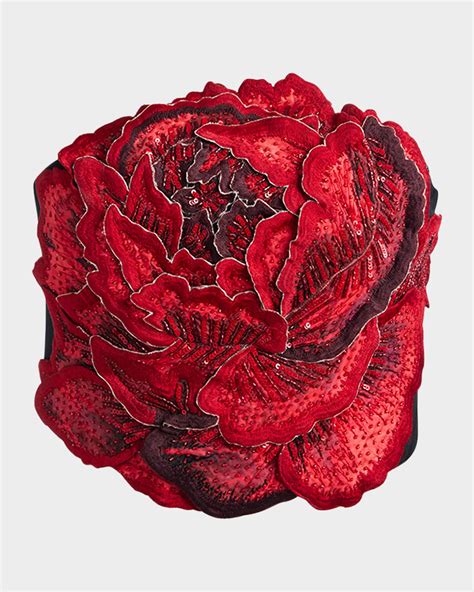Alice Olivia Randie Crystal Floral Applique Crop Top Neiman Marcus
