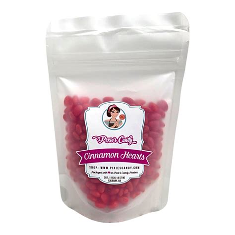 Pixies Pouch Cinnamon Hearts Pixies Candy Parlour