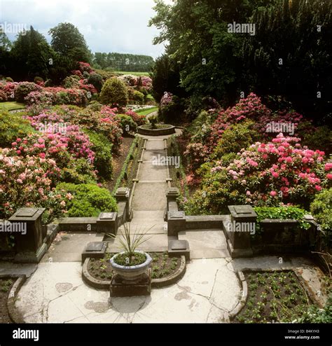 Uk England Staffordshire Biddulph Grange Gardens Late Spring Early