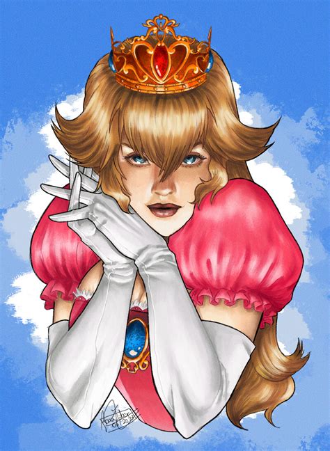Artstation Princess Peach