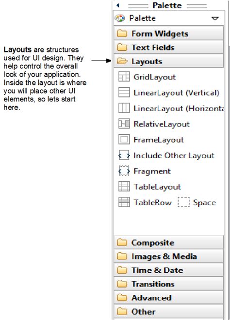 Android UI Layout and Controls - CodeProject