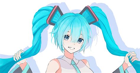 初音ミク 初音ミク やすかにのかまたまのイラスト Pixiv