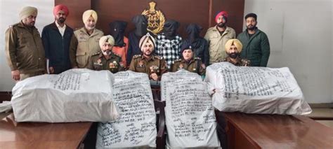 Punjab Police Bust Inter State Pharma Drug Cartel Two Jail Inmates