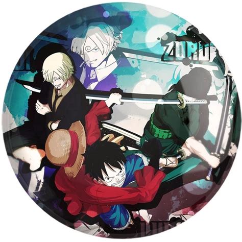 خرید و قیمت پیکسل بزرگ زورو و لوفی و سانجی انیمه وان پیس One Piece ترب