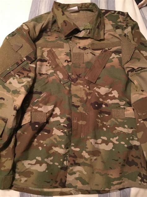 Usaf Ocp Flight Suit Blouse Fire Resistant Size Large Regular New