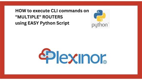 Plexinor Technologies On Linkedin How To Execute Cli Commands On