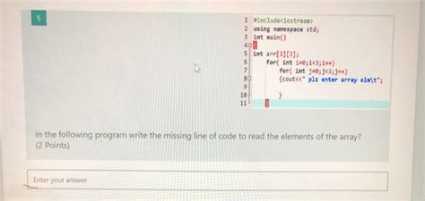 Solved 1 Include 2 Using Namespace Std 3 Int Main 491 5