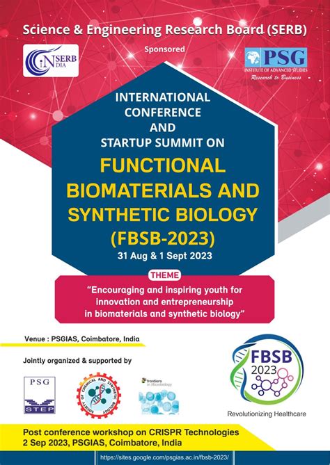 Chemicalbiology Syntheticbiology Conference2023 Research Innovation Networking Scsbindia