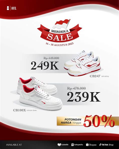 Diskon Belanja Fashion Pria Dalam Rangka Merayakan HUT RI