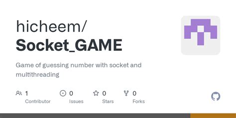 GitHub Hicheem Socket GAME Game Of Guessing Number With Socket And Multithreading