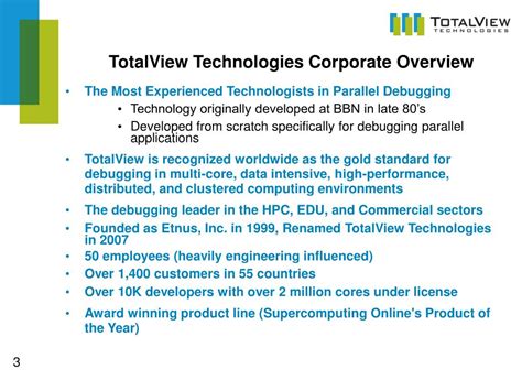 PPT Debugging With The TotalView Source Code Debugger PowerPoint