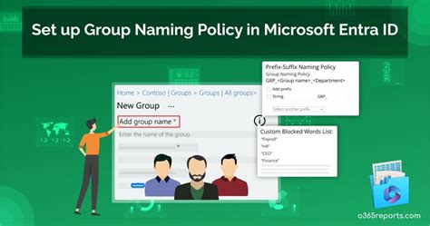 Harness The Power Of Naming Policy In Microsoft Entra Id To Streamline