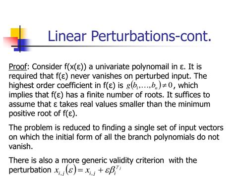 Ppt Symbolic Perturbation Powerpoint Presentation Free Download Id