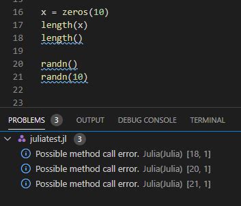 Possible Method Call Error In Reexported Functions Issue Julia Vscode Julia Vscode
