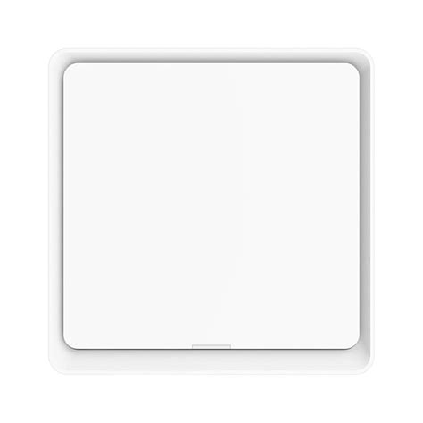 Switch Panel Battery Powered Wall Panel Battery Hub Required White