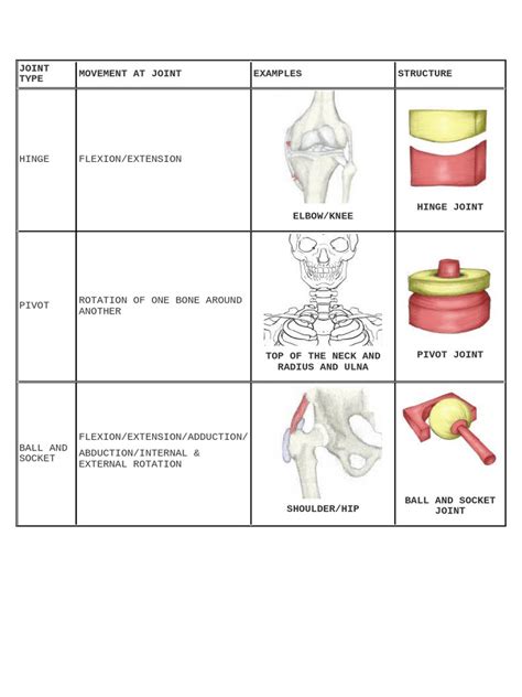 Joint Types And Examples Pdf Joint Types And Examples Pdf
