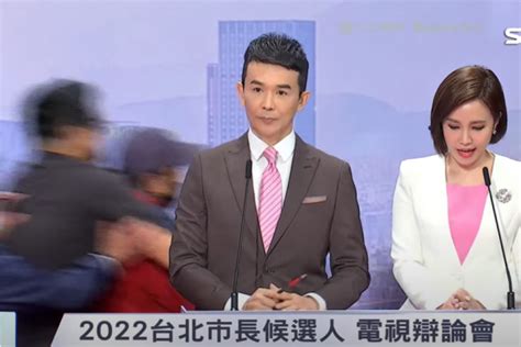 喬裝闖北市長辯論會鬧場男子身分曝光 三立譴責：擬提告捍衛聲譽