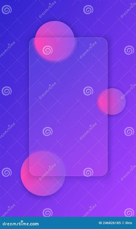 Frosted Glass Ui Stock Illustrations 241 Frosted Glass Ui Stock