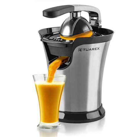 Соковыжималка для цитрусовых Tuarex TK-7001, черный, серебристый ...