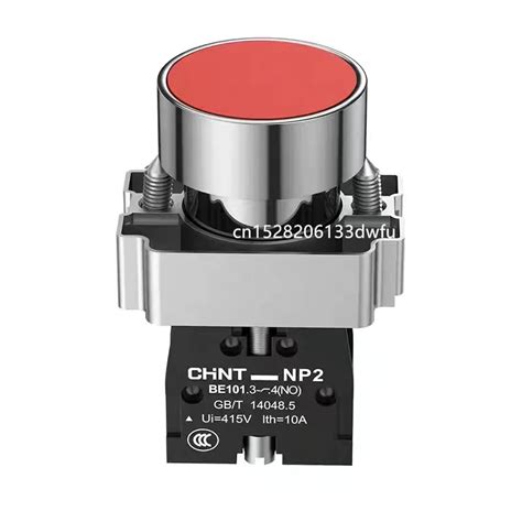 Chint Np2 Flat Button Mushroom Xb2 Knob Starts Emergency Stop Ba31 Self Reset Electrical