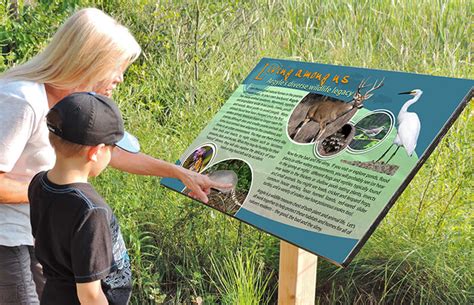 Interpretive Signs And Panels Engage Inspire Inform