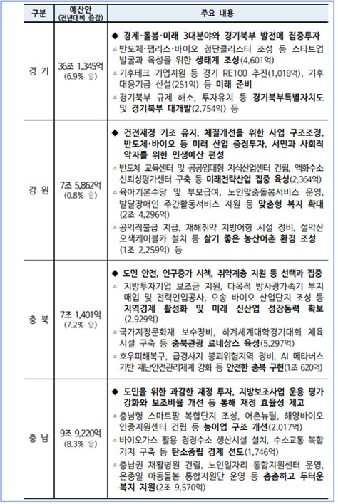 2024년 자치단체 예산안 편성 동향 구나라살림view 나라살림연구소