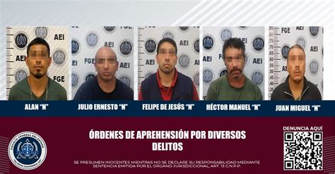 Cumplimenta Fge órdenes De Aprehensión Por Homicidio Robo De Vehículo