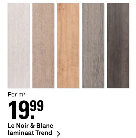 Le Noir Blanc Laminaat Trend Aanbieding Bij Karwei