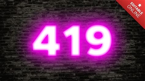 419 Glow Purple Text Effect Generator