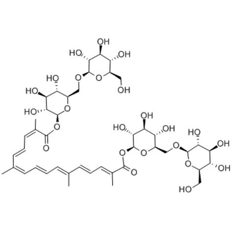西红花苷I 中药标准品 标准品 南京森贝伽生物科技有限公司