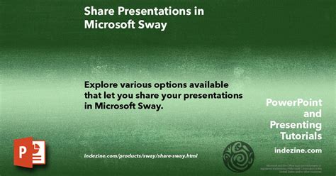 Share Presentations In Microsoft Sway