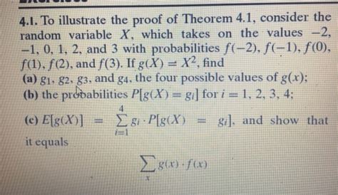 Solved 4 1 To Illustrate The Proof Of Theorem 4 1 Consider Chegg Com