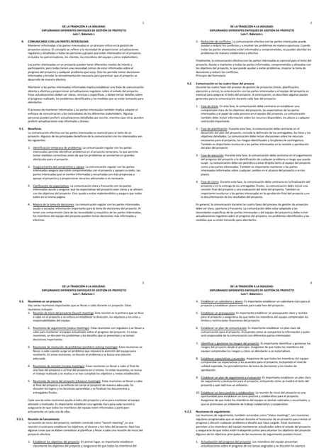 Comunicarse Con Las Partes Interesadas Pdf