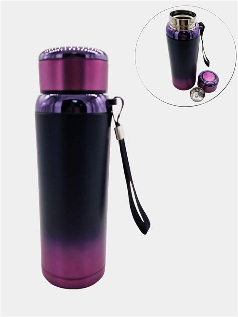 Termos 600 ml Kolor różowy | szachownica.com.pl