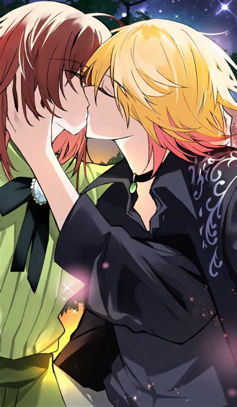 Finn Card Kiss Scene Ur Idols Of Starlight Secret Love Wiki Fandom