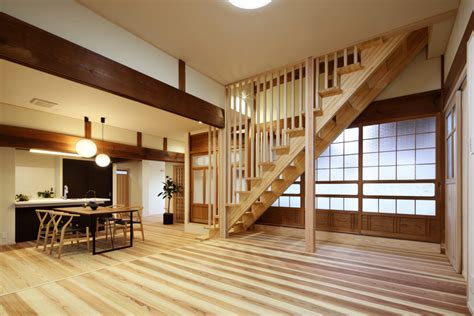 山あいに建つ古民家再生リノベーション 大阪奈良の注文住宅なら木の家イムラ地域密着の工務店